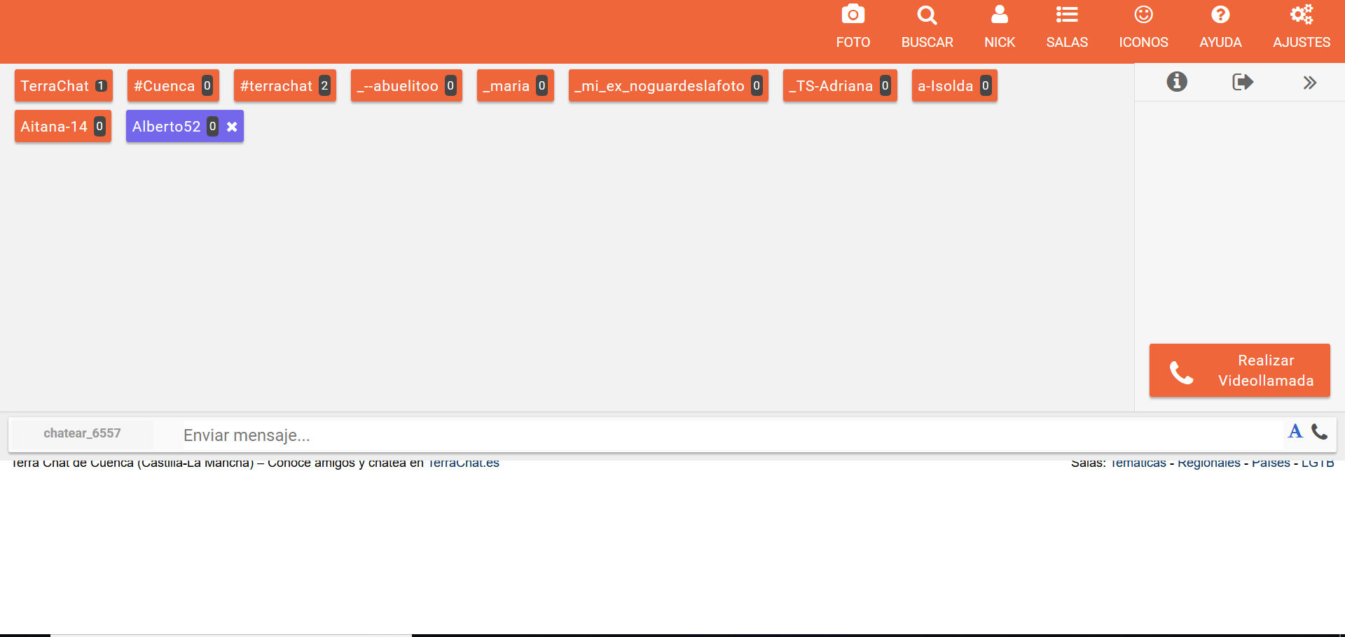 Terrachat: El chat de texto de toda la vida » Mejores chats